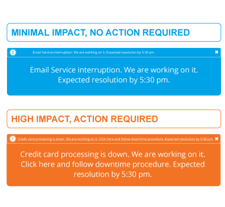 IT Outage Notifications | Unplanned and Planned Outages