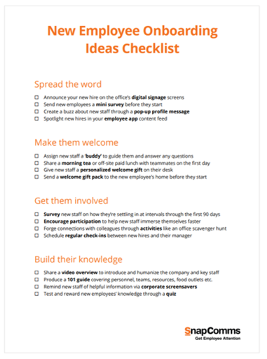 The 16 Best New Employee Onboarding Ideas (+ Checklist)