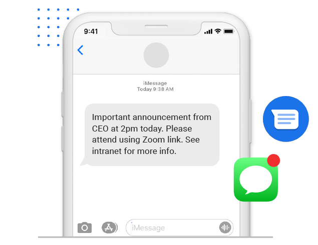 SMS for Employee Communications