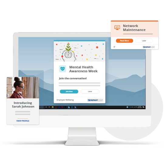 Desktop Alert Software | Employee Notifications