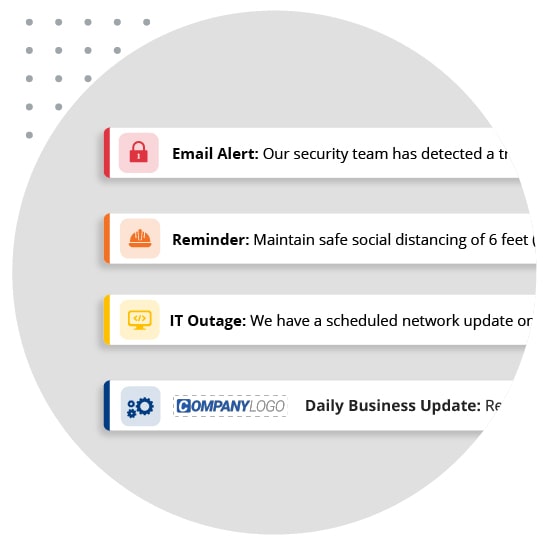 Desktop Ticker Software | Customizable Scrolling Ticker
