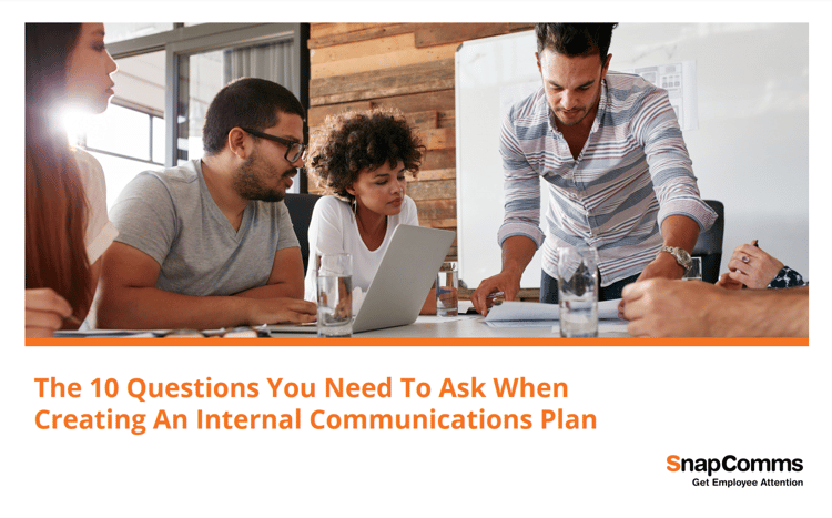 10 Questions You Must Ask When Creating An Internal Communication Plan