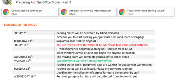 8 Tips For Your Office Relocation Communication Plan