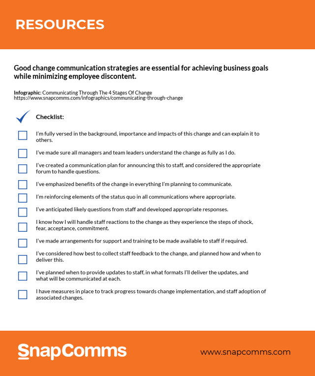 The 3-Step Guide For Creating Change Communication Strategies