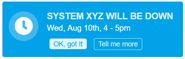 IT Outage Notification Templates