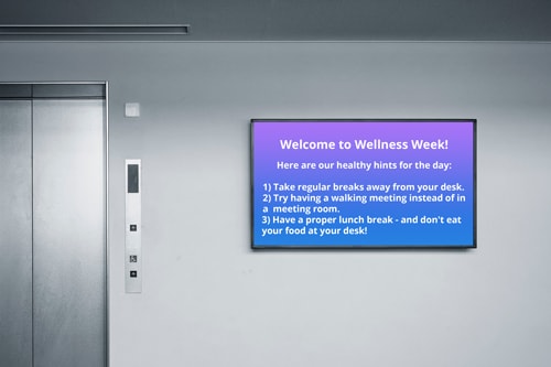 How To Use Digital Signage For Internal Communications