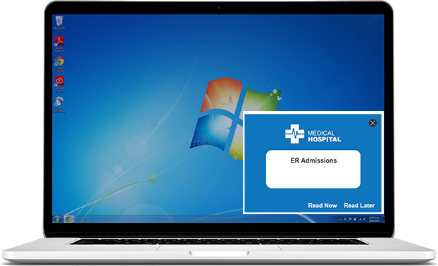 Desktop Alert System for Enterprise Employee Communication