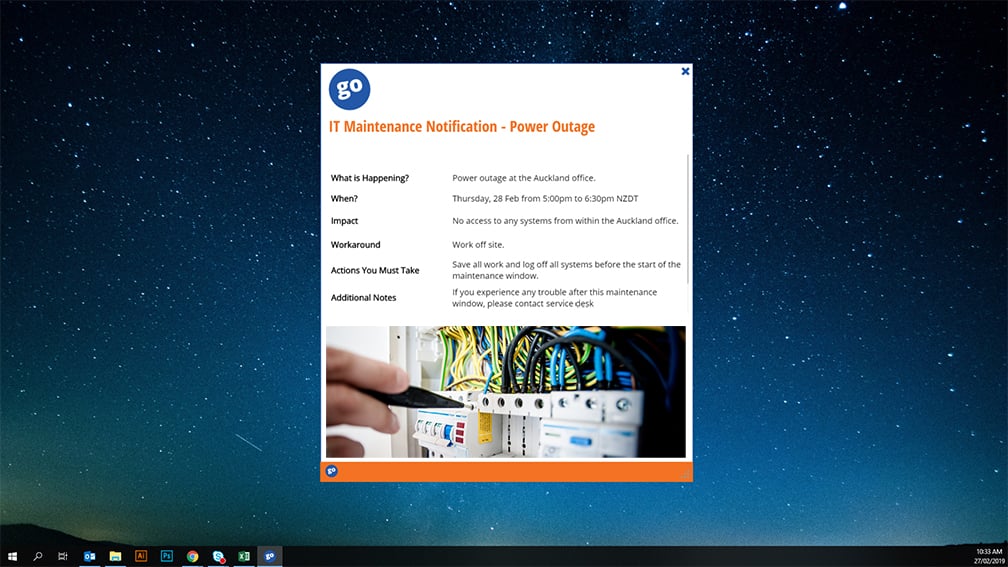 How to Manage Scheduled Maintenance Messages (with examples)