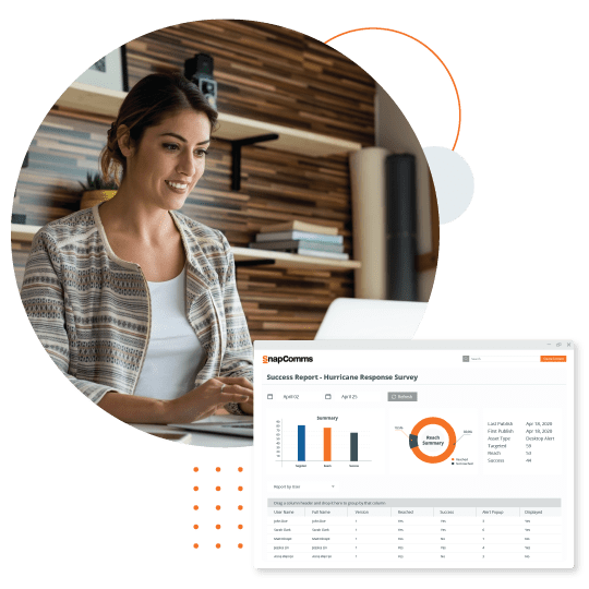 Corporate Lock Screen Software | SnapComms