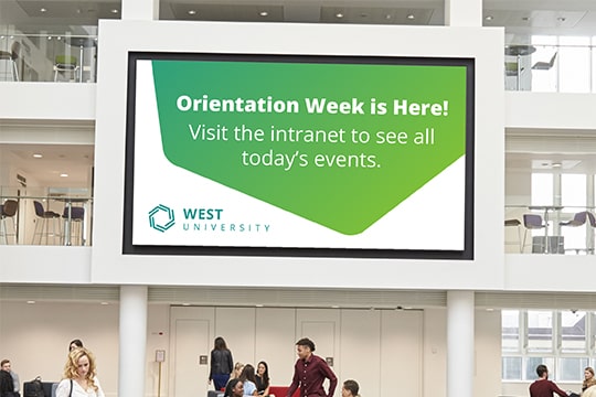 Internal Digital Signage | SnapComms