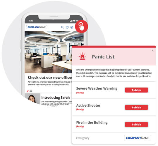Panic Button | SnapComms